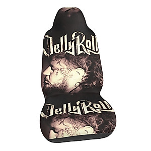 Vesjkjoldl Jelly Rapper Rock Roll Car Seat Cover Vehicle Cushion Covers for Automotive Car Seat Protector Front and Back Car Accessories Auto Interior Covers for Adult Comfortable Car Chair Cover