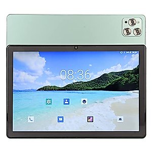 Acogedor 10.1 Inch Tablet with Keyboard and Case, 1960 x 1080 FHD Display, 8GB RAM 256GB ROM, Octa Core MT6755 CPU, 2.4 / 5G WiFi and 4G LTE, Dual Camera (US Plug)