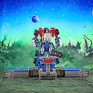 Transformers Toys Legacy Evolution Commander Armada Universe Optimus Prime Toy, 7.5-inch, Action Figure for Boys and Girls Ages 8 and Up