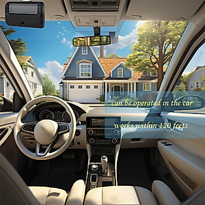 891LM 81LM 950ESTD for liftmaster Garage Door Opener Remote, Only for Yellow/Green Learn Button, Compatible with liftmaster/Chamberlain/Sears Craftsman Garage Opener with Yellow/Green Learn Button