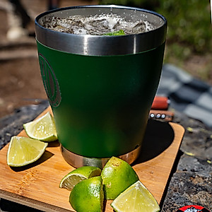 Tempercraft 10oz Vacuum Insulated Rocks Tumbler | Custom Personalized Laser Engraved Options | Stainless Steel, Double-Walled | Lowball Glass for Whiskey, Scotch, Bourbon (Metallic Copper - Blank)