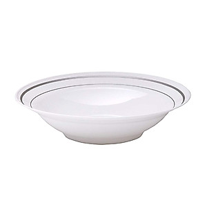 WNA Masterpiece 15 Count Plastic Bowls, 10 oz, White