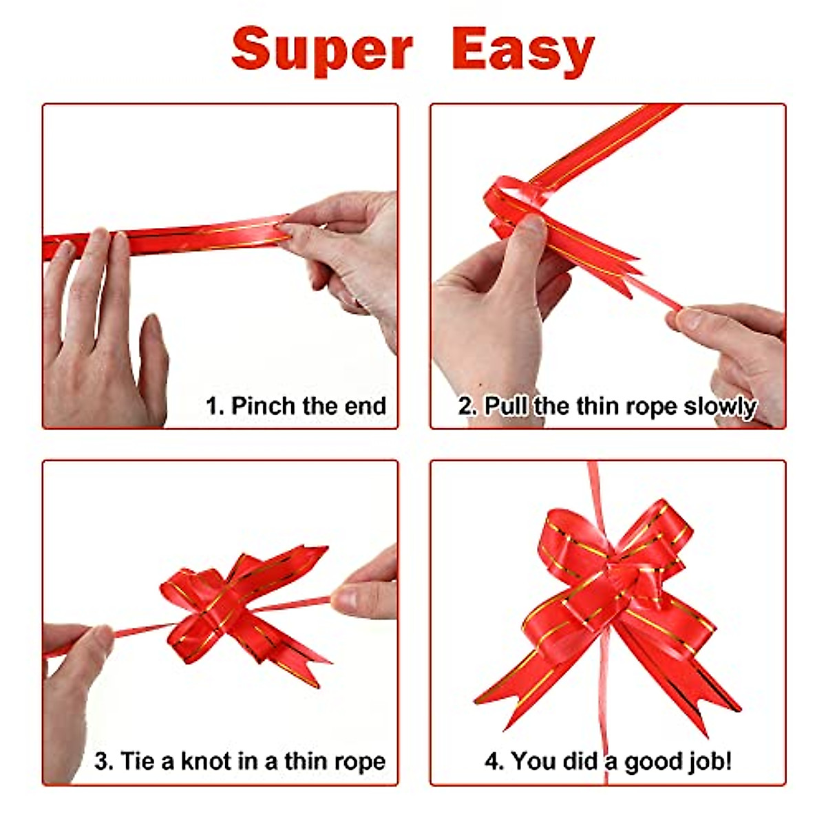 5 Pack Baskets for Gifts Empty to Fill, Valentine Day [Large Size] Gift Basket Kit Craftsmanship & Thickened Kraft Wine Gift Basket Bulk for Wedding, Display, Birthday, Picnics, Camping, Christmas