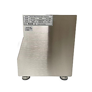 Lyxhouse Electric Cheese Sauce Dispenser & Hot Fudge Warmer with 650ml Squeeze Bottles - Adjustable Temperature 86-185℉ - Commercial Grade 110V