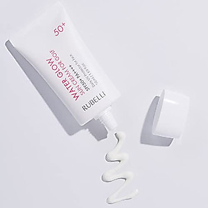 Rubelli Water Glow Sun cream for golf 50ml SPF50+ PA++++ | Korean Sunscreen | No White Cast, Strong UV Protection, Moist Essence Type