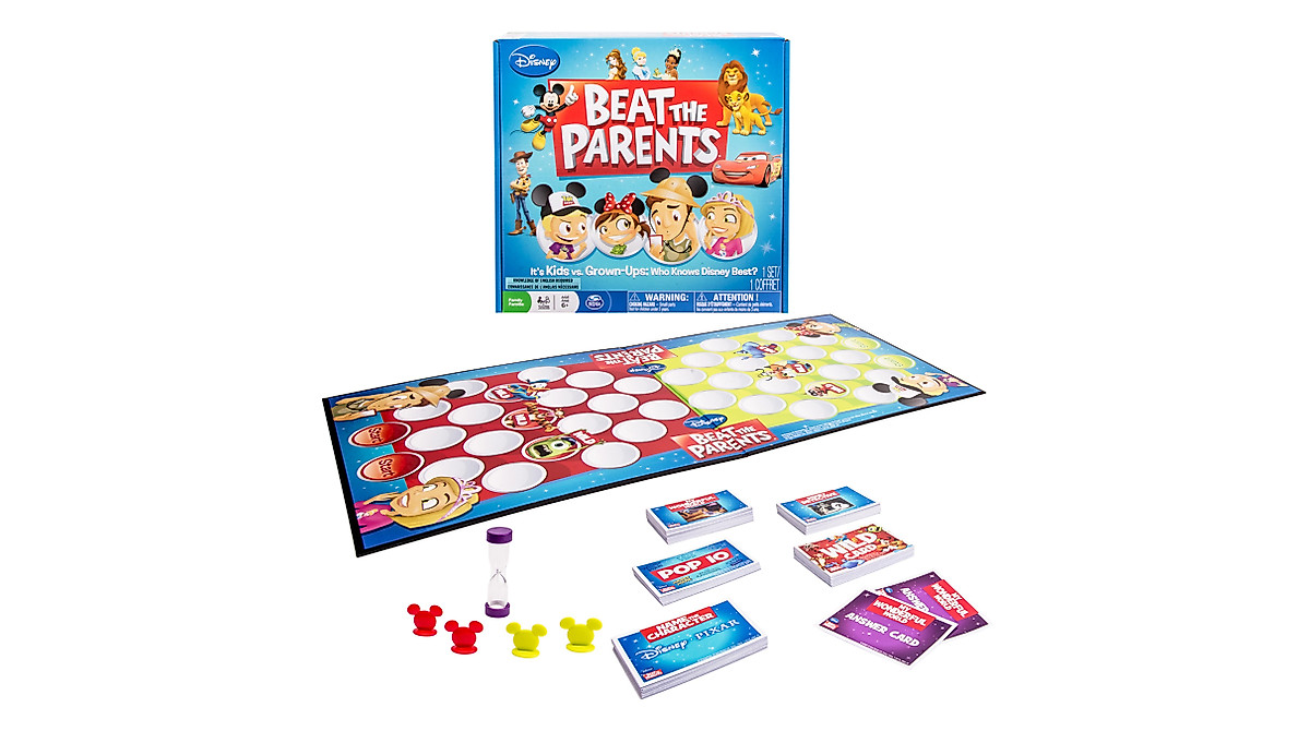 Disney Beat The Parents Board Game - Fun Family Challenge