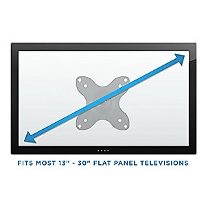 Mount-It! TV Wall Mount, Universal Fit for 19, 20, 24, 27, 32, 34, 37 and 40 Inch TVs and Computer Monitors, Full Motion Tilt and Swivel 14” Extension Arm, VESA 75, 100 Compatible