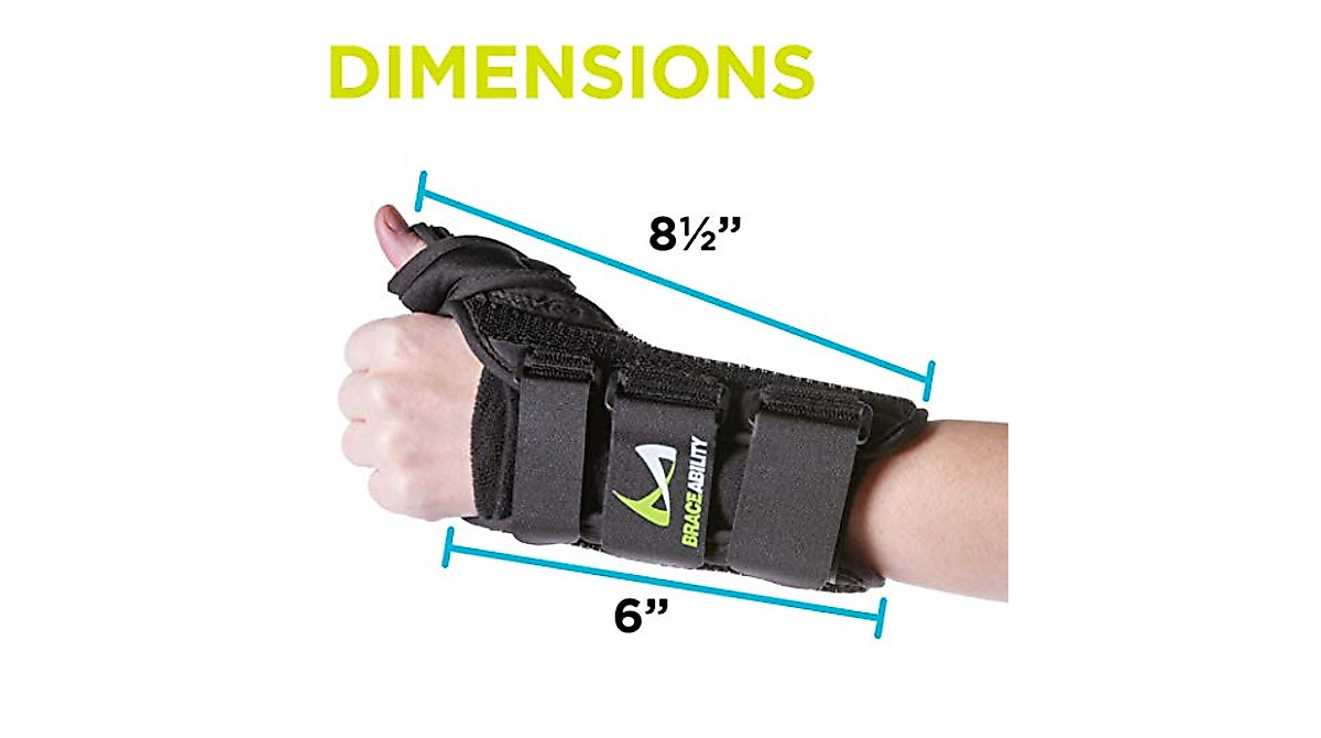 Thumb & Wrist Spica Splint for De Quervain's Tendonitis - BraceAbility