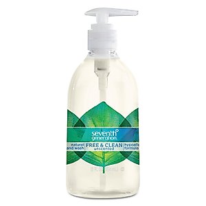 Seventh Generation Hand Wash, Free and Clear, 12 Ounce