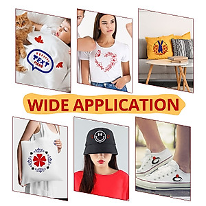 HTV Heat Transfer Vinyl Bundle: 36 Pack 12" x 10" Iron on Vinyl for T-Shirt, 27 Assorted Colors with HTV Accessories Tweezers for Cricut, Silhouette Cameo or Heat Press Machine