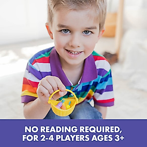 Educational Insights Hoppy Floppy's Happy Hunt Matching Preschool Board Game, Gift for Toddlers Ages 3+