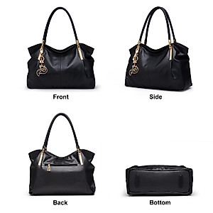 FOXLOVER Large Capacity Tote Handbags for Women, Women's Top-handle Bags Fashion Shoulder Bags Purses Minimalist design