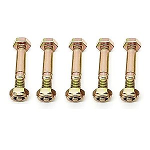 5 PK (1-9/16" x 1/4") 53200500 05907100 51001600 AM123342 532005 Shear Pins and Nuts for Ariens ST624E ST520E ST520 ST724 Snow Blower