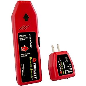 Triplett Breaker Sniff-It Automatic Circuit Breaker Locator with Audible and Visual Indication (9650)