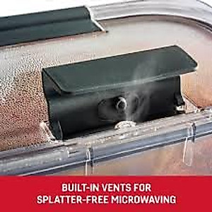 Stoge Rubbermaid Brilliance bundle Food Storage Containers, 1.3 Cup (2 pack)