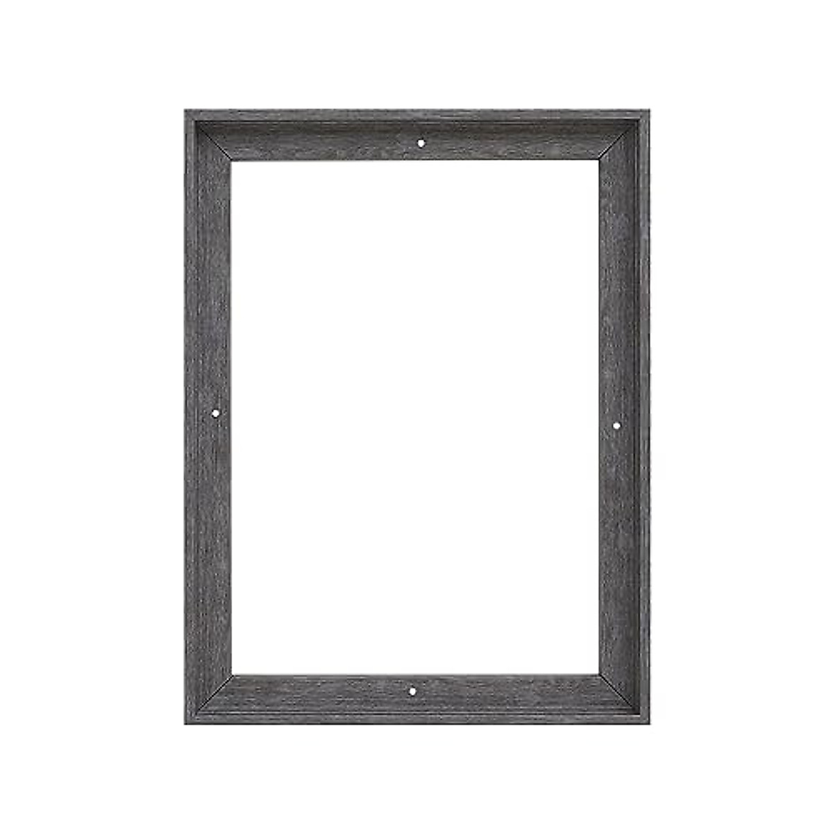 Pixy Canvas Floater Frame 16x20 for 3/4 (0.75) inch Deep Canvas Paintings/Canvas Prints/Wood Canvas Panels/Wall Art/Wall Decor/Home Decor/Artwork (Rustic Gray, 16 x 20 inch, Portrait)