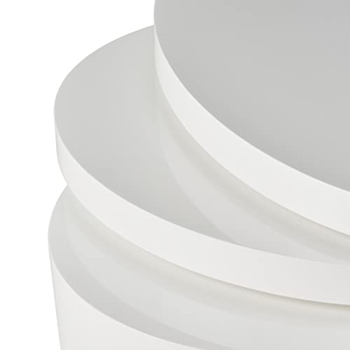 Christopher Knight Home CKH Small Oval Mod Rotatable Coffee Table, Glossy White, 31.5D x 47.75W x 13H in