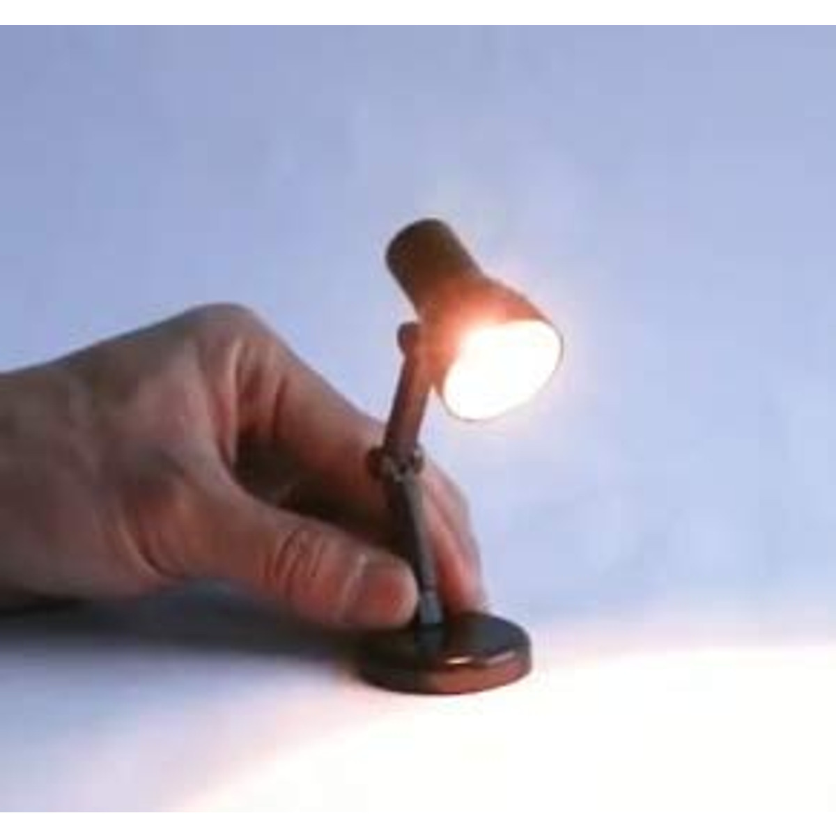 Yiwu Ruizhen Mini Book lamp,Mini Desk Light,Bedroom Small Night lamp, Warm Light,Eye Protection Battery-Operated (3 pcs LR41),Compact Portable lamp,Eye-Caring(White)