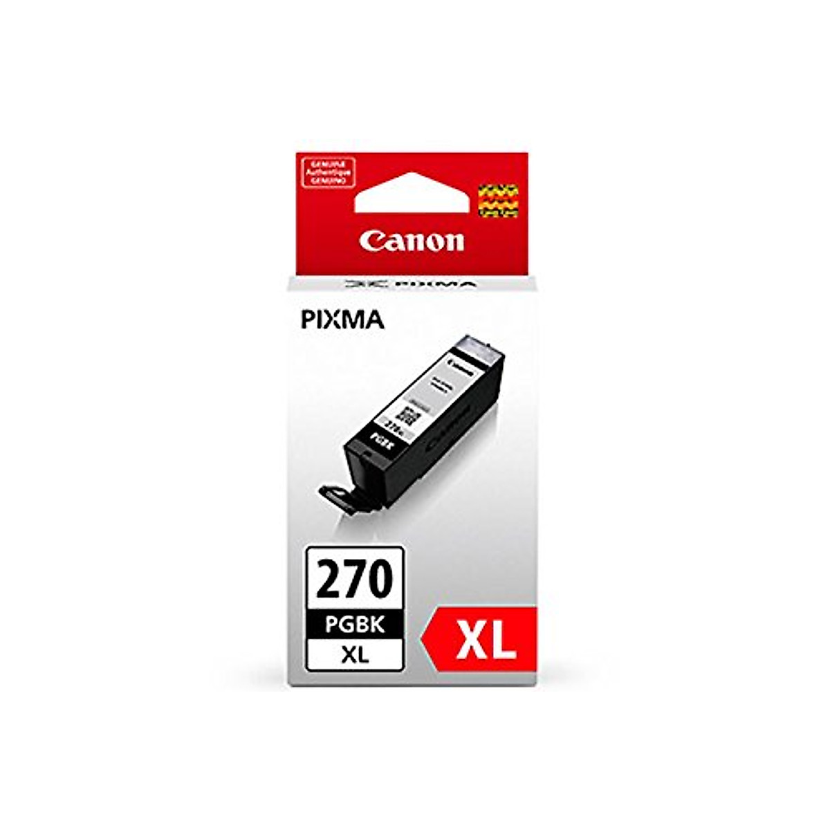 Canon 0319C001 (PGI-270XL) High-Yield Ink Cartridge, Pigment Black - in Retail Packaging