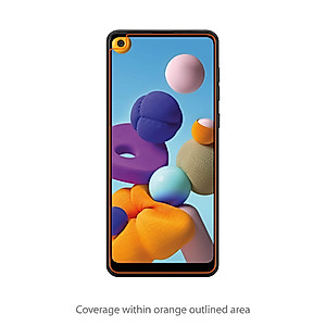 Screen Protector for Samsung Galaxy A21 (Screen Protector by BoxWave) - ClearTouch Anti-Glare (2-Pack), Anti-Fingerprint Matte Film Skin for Samsung Galaxy A21