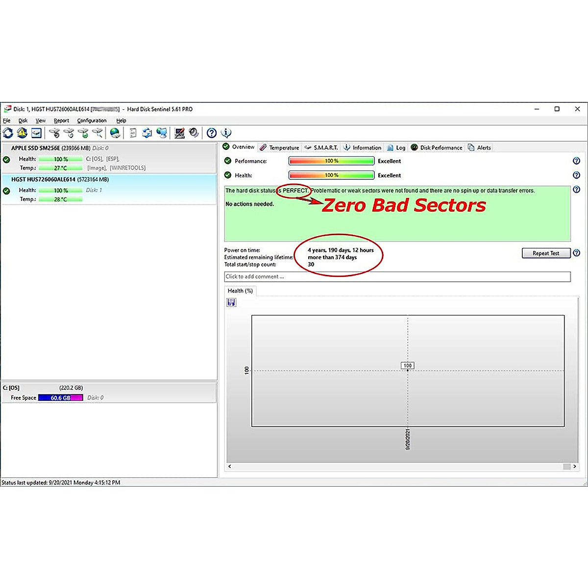MDD - HGST Ultrastar (HUS726060ALE610) 6TB 7200RPM 128MB Cache SATA 6Gb/s 3.5-inch Enterprise Hard Drive (for NAS, Desktop PC, Surveillance Storage) - 5 Year Warranty (Renewed)