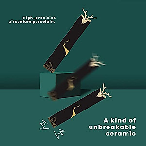 Bookmarks, Metal Deer Head Book Marks for Men Women Book Lovers, Graduation Gift for Christmas, Birthday Present, Teachers Appreciation, Valentines Day, School (Black)