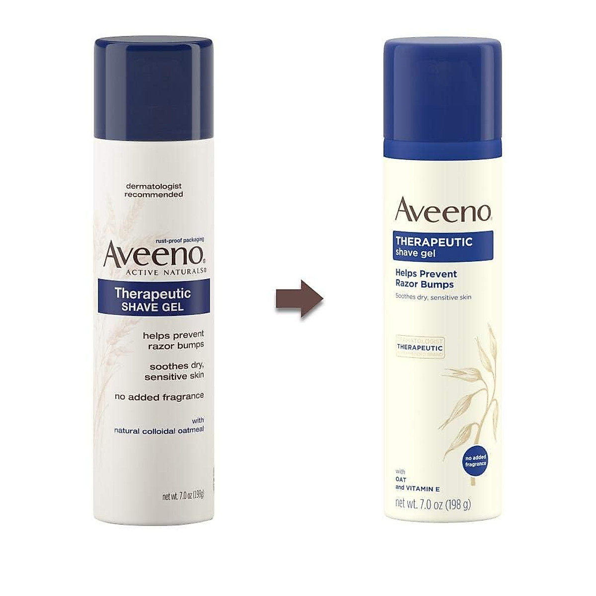 Special pack of 3 Aveeno Therapeutic Shaving Gel - 7 oz bottles