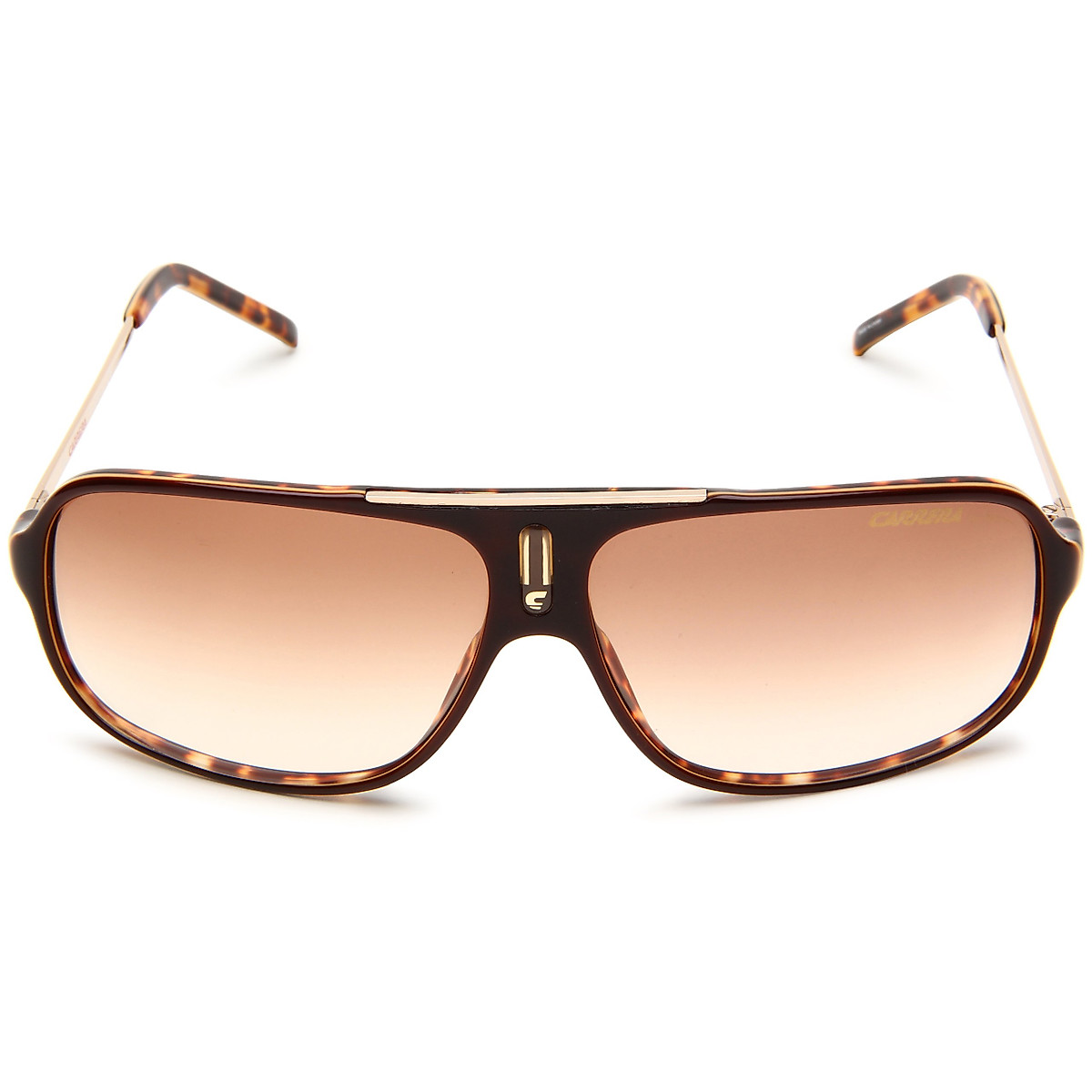 Carrera Cool/S Pilot Sunglasses, Brown Havana & Gold Frame/Brown Gradient Lens, 68 mm