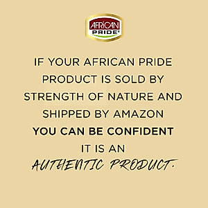 African Pride Moisture Miracle Coconut Oil & Baobab Oil Leave-In Hair Cream - Provides Intense Moisture & Helps Repair Natural Coils & Curls, Hydrates & Strengthens, 18 oz