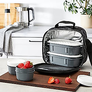 TATAY Urban Food Kit, Polyester, Grey, One Size