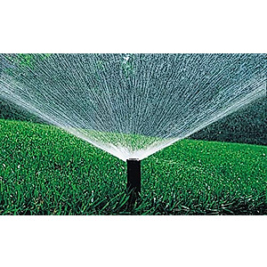 Rain Bird 1804APNP Professional Non-Potable Water Pop-Up Sprinkler, Adjustable 0° - 360° Pattern, 8' - 15' Spray Distance, 4" Pop-up Height, Purple Cap