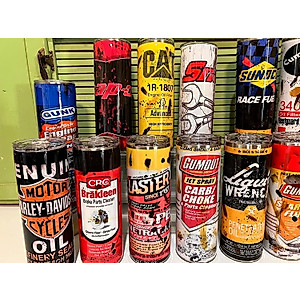 Oil filter Tumbler, Custom Mens Mechanic Garage Series Vacuum Coffee Cup 20oz 30oz, Oil Filter Cup Gift For Him, Dad Double Wall Insulated Cups With Lids And Straw