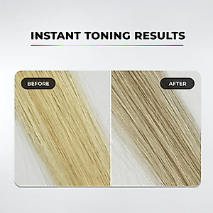 XMONDO Hair Supernova Blonde Toning Reparative Mask | Vegan Formula Reduces Unwanted Brassy & Yellow Tones on Blonde, Highlighted, and Gray Hair | 8 Fl Oz, 1-Pack