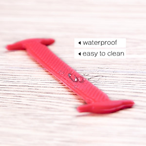 INMAKER No Tie Shoe Laces for Adults and Kids, Elastic Shoelaces for Sneakers, Rubber Silicone Tieless Laces