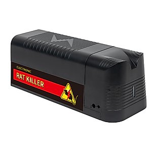 X-Pest Electric Mouse Traps Indoor, Rat Killer Electric Shock with High Voltage to Kill Mouse, Rat, and Other Rodents in Living Room, Kitchen, Garage, Attic, and Apartment, No Poisons and Safe