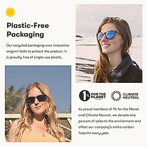 Sunski Headland - Polarized Recycled Sunglasses (Headlands Black, Black)