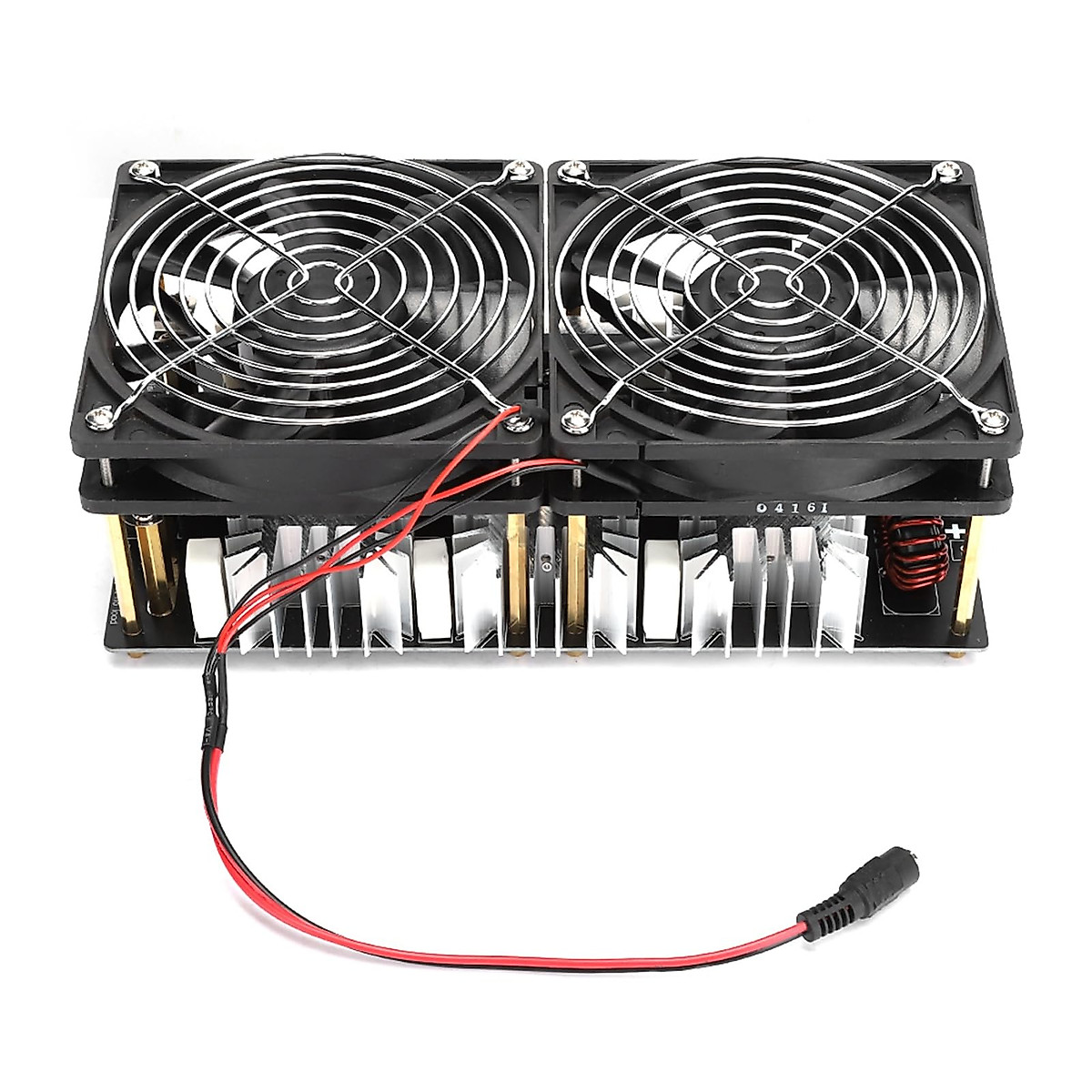 Induction Heater, ZVS 2500W 12-48V Induction Heater, Heating PCB Board Module, Return Controller, with Crucible Water Pump Tube, with Stable Performance