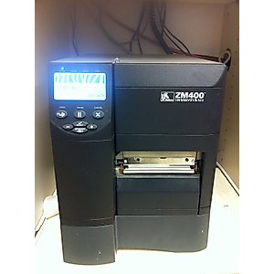 Z Series ZM400 - Label printer - B/W - direct thermal/thermal transfer - Roll (4.5 in) - 300 dpi - up to 479.5 inch/min - Parallel, Serial, USB, 10/100Base-T