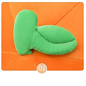 Cute Stuffed Fruit Toys Oranges, Mini Oranges Boys and Girls Birthday Party Gifts Easter Egg Filler, Sofa Cushions Elastic Plush Toys Halloween Party Decoration (9.8in/25cm)