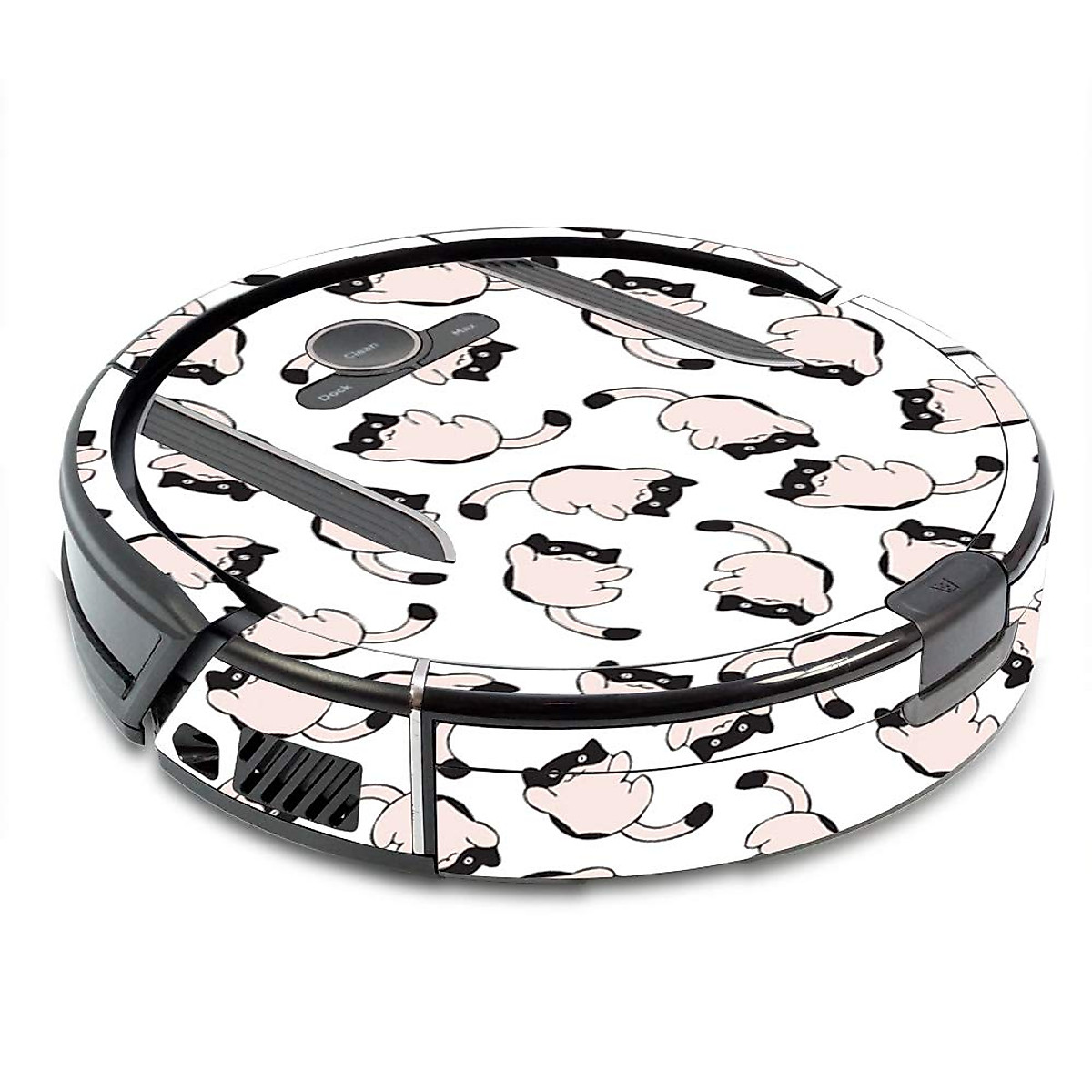 MightySkins Skin Compatible with Shark Ion Robot R85 Vacuum - Raining Cats | Protective, Durable, and Unique Vinyl Decal wrap Cover | Easy to Apply, Remove, and Change Styles | Made in The USA