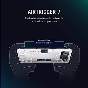 ASUS ROG Phone 7 Ultimate Cell Phone, AeroActive Cooler Bundle, 6.78” FHD+ 2448x1080 165Hz, 6000mAh Battery, 16GB RAM, 512GB Storage, AI2205-16G512G-ULT [US Version]