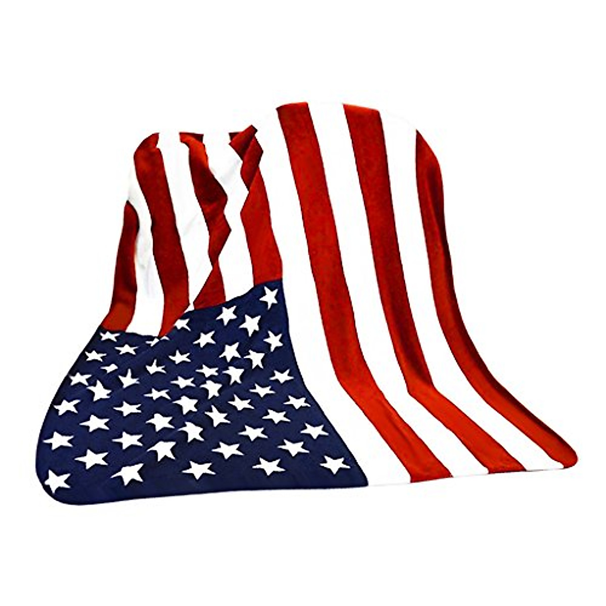 59"x79" American Flag Bed Sofa Blanket Couch Cover Luxury Super Soft Flannel Warm Plush Fleece Bed Throw Quilt Blanket Bedspread for Bed Couch Sofa Car Travel Bedding Blankets Machine Washable