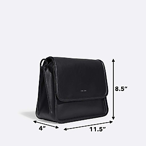 Pixie Mood Victoria 11.5 x 8.5 Vegan Leather Crossbody Bag, Apricot