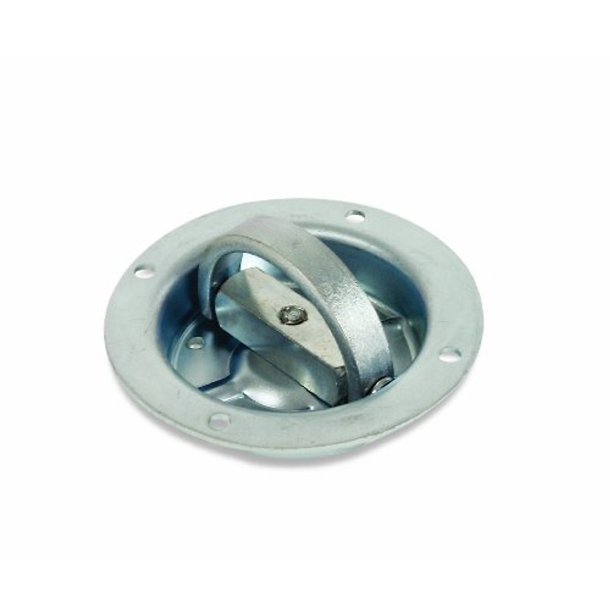 Mac's Tie Downs 330004 360 Degree Swivel Stainless Steel Recessed D-Ring for Tie Down Anchor - 6,000 lb Load Capacity