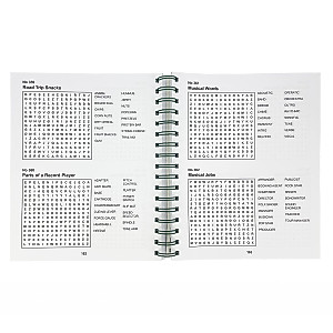 Cabin Fever Word Search Puzzles: Multi-Level Spiral-Bound Puzzle Word Search Book for Adults Including More Than 450 Variety Puzzles (Part of the Brain Busters Puzzle Collection)