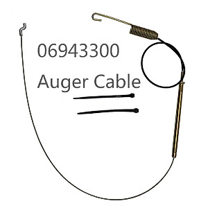 ZHNsaty Single Stage Snow blowers Cable 06943300 for Ariens Single Stage SNO-Thro Auger Cable