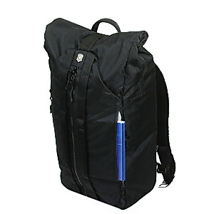 Victorinox Altmont Active Deluxe Duffel Laptop Backpack, Black, 18.9-inch