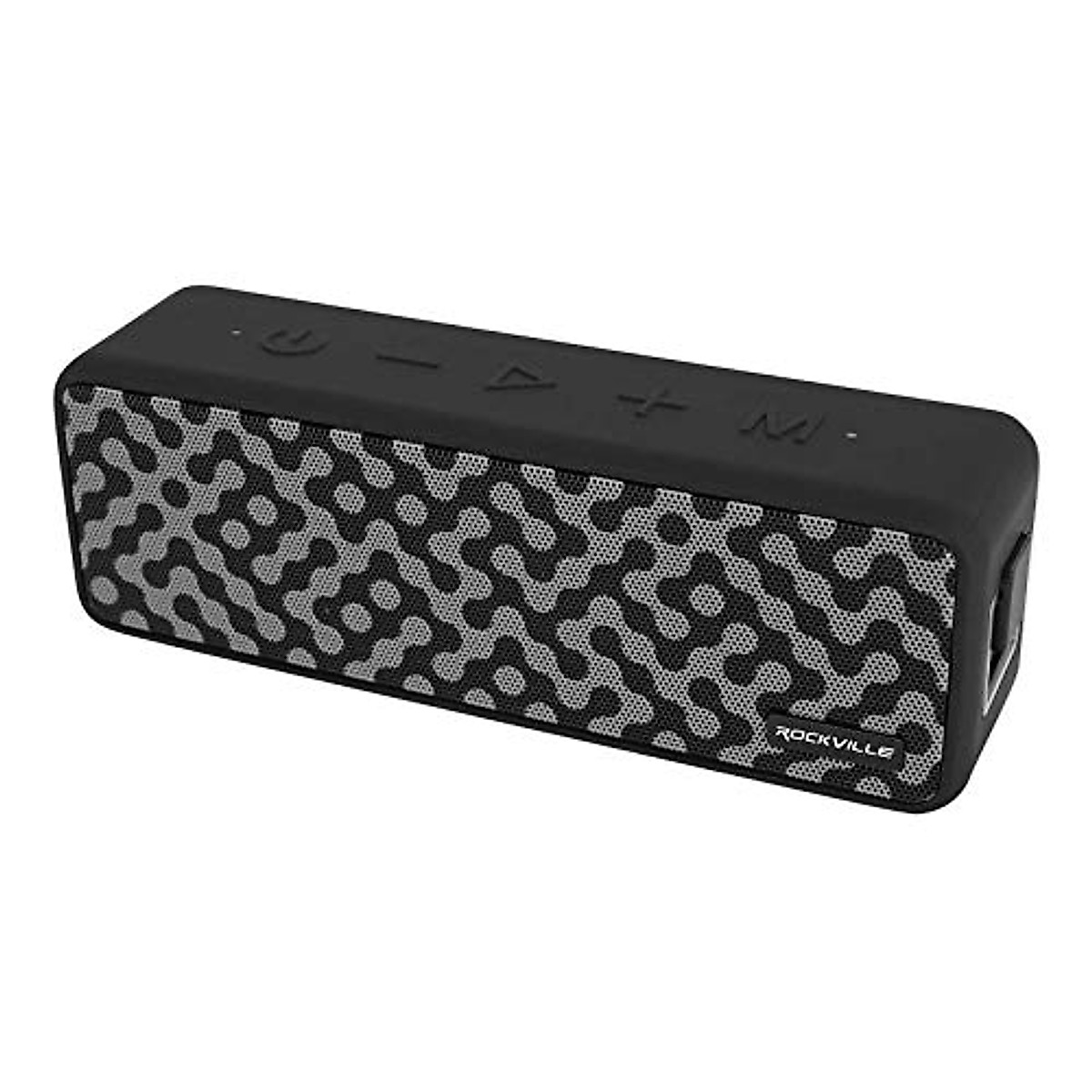 Rockville Faze 50w Portable Bluetooth Speaker TWS Wireless Link Waterproof, Black (Faze Black)