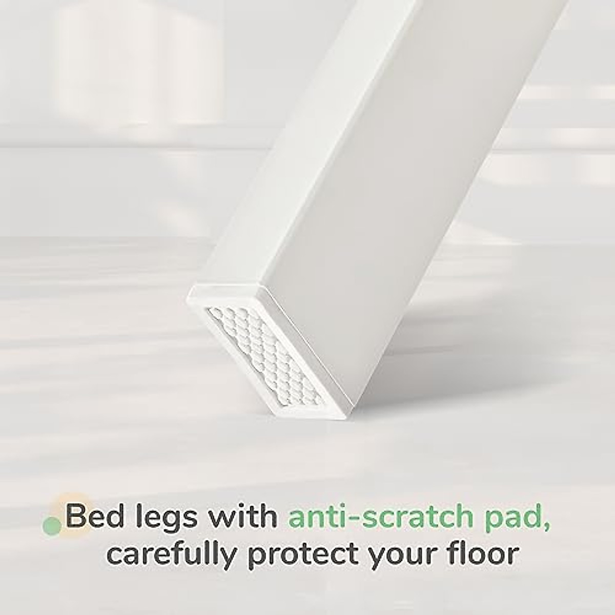 Novilla Metal Platform Bed Frame with Headboard, Wood Slat Support, No Box Spring Needed, Easy Assembly, White, King