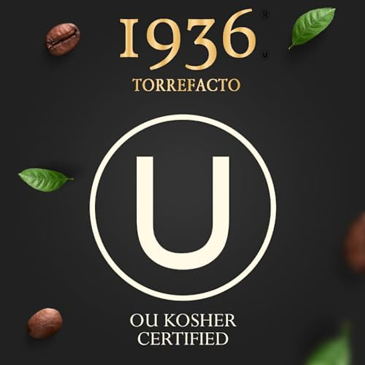 1936 Instant Coffee Vanilla 8 OZ- Smooth Taste - 100% Pure Arabica Coffee - Light Instant Coffee -Medium Roast - Glazed with Cane Sugar- Gluten Free- Kosher Certified -Non GMO